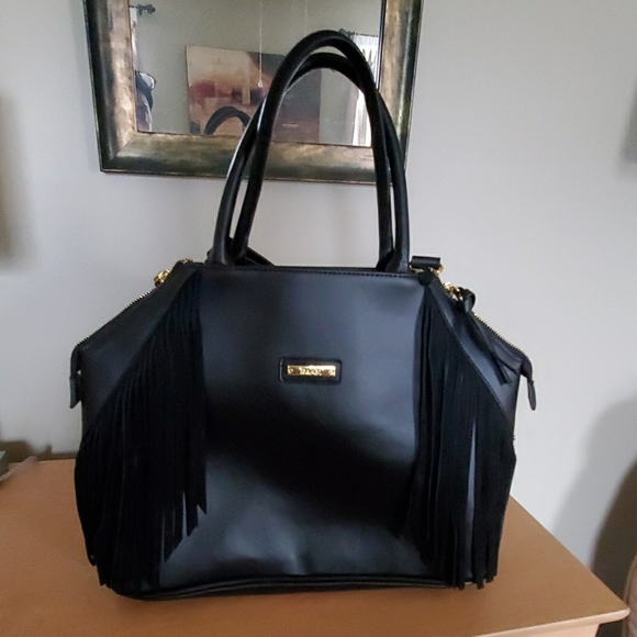 IMAN | Bags | Iman Leather Handbag | Poshmark